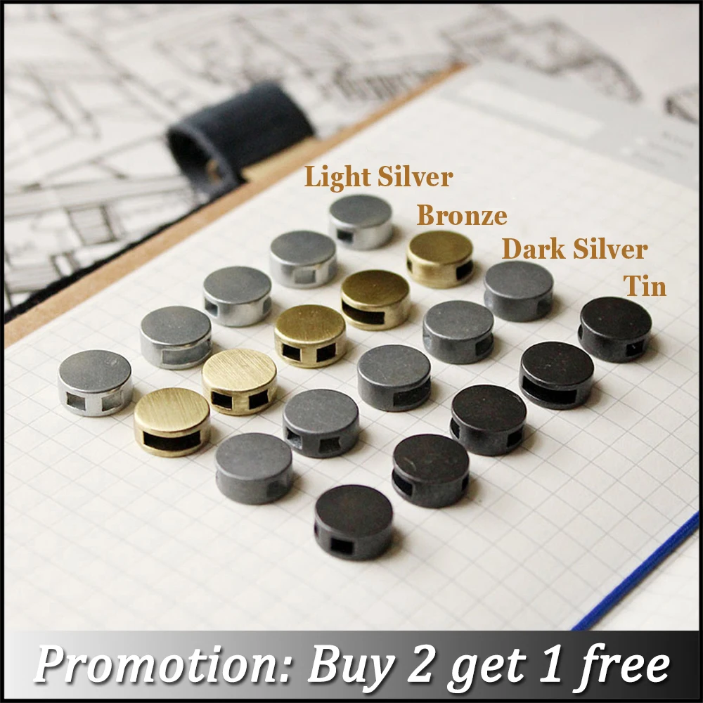 Traveler's Notebook Accessory Core Fastener Metal Lead Seal Vintage And ...