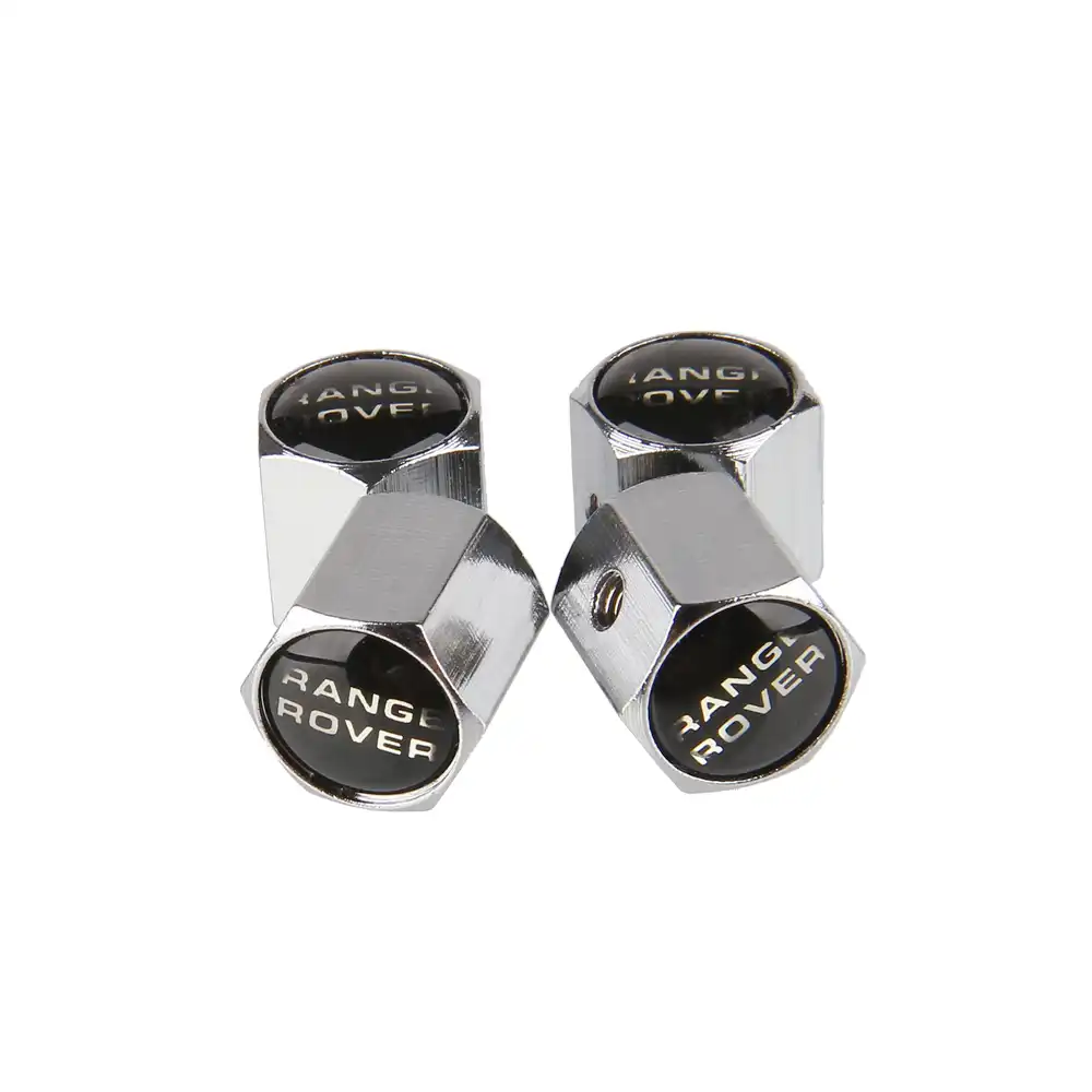 Car Wheel Accessories Tire Valve Stem Caps Rim Sticker For Land Rover ...