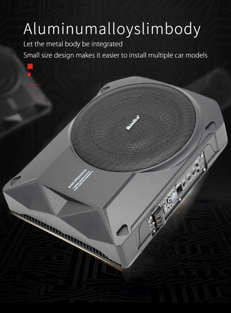 10-дюймовый активный сабвуфер автомобильный аудио Динамик s и сабвуфер ...
