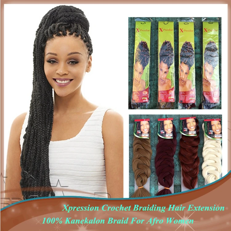 9pcs-lot-Synthetic-Xpression-Braiding-Hair-Extension-82inch-Jumbo-Braid ...