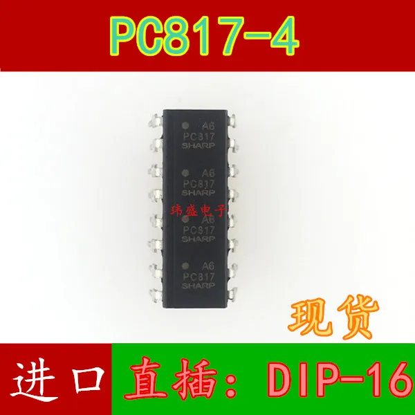 El nuevo y auténtico PC817 4 PC847 DIP16 optoacoplador|optocoupler ...