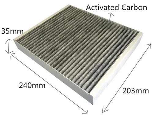 Wholesale CUK2442 Factory Outlet WIX24590 Activated Carbon Car Cabin ...