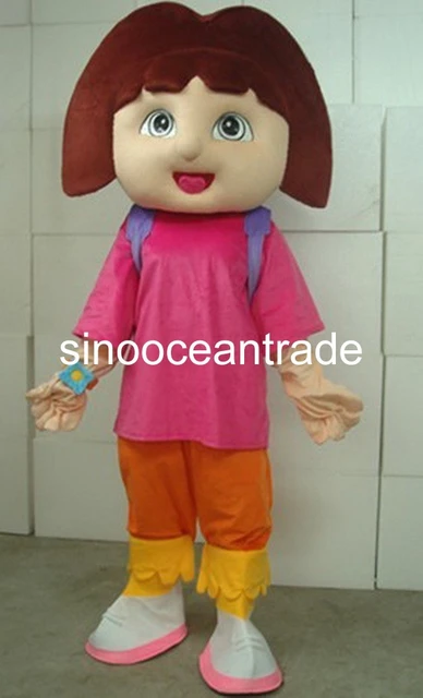 Dora The Explorer Mascot Costume