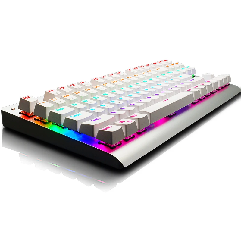 XFalcon Metal Plate Professional LOL Wired Gaming Game Keyboard RGB ...