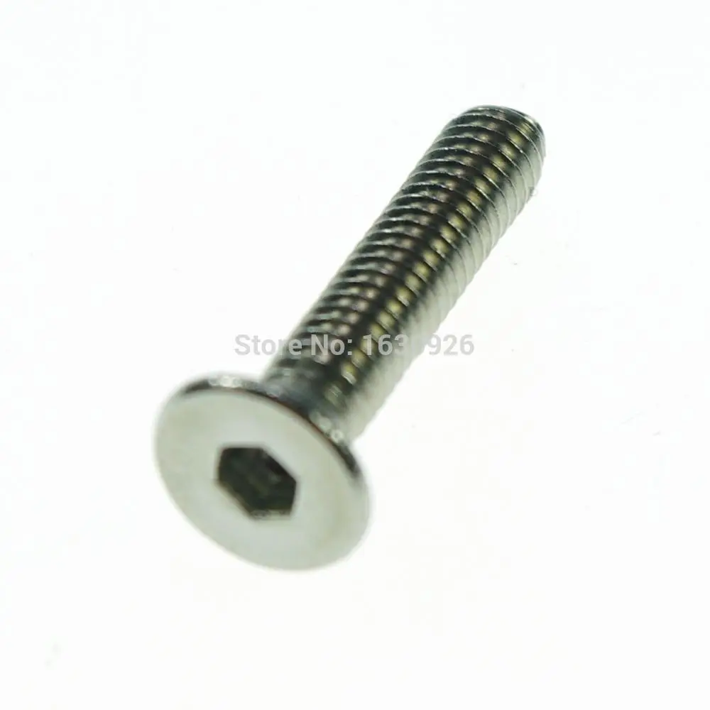 25 pieces Metric Thread M8*55mm Stainless Steel Hex Socket Countersunk ...