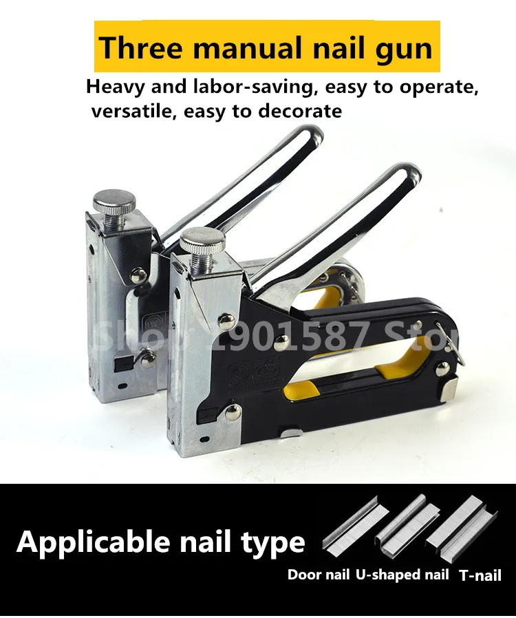 Manual nailing ,Three nail guns ,U nail guns ,Maintenance tools Code ...