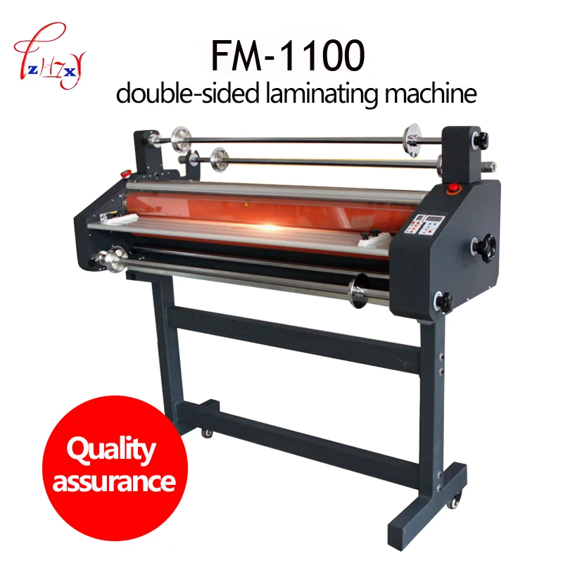 Electric Hot Cold Roll Laminator 1050mm File Photos Laminating Machine