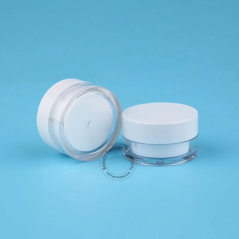 30pcs/lLot High Quality Wholesale Plastic 20g Cream Jar Cosmetic Cap ...