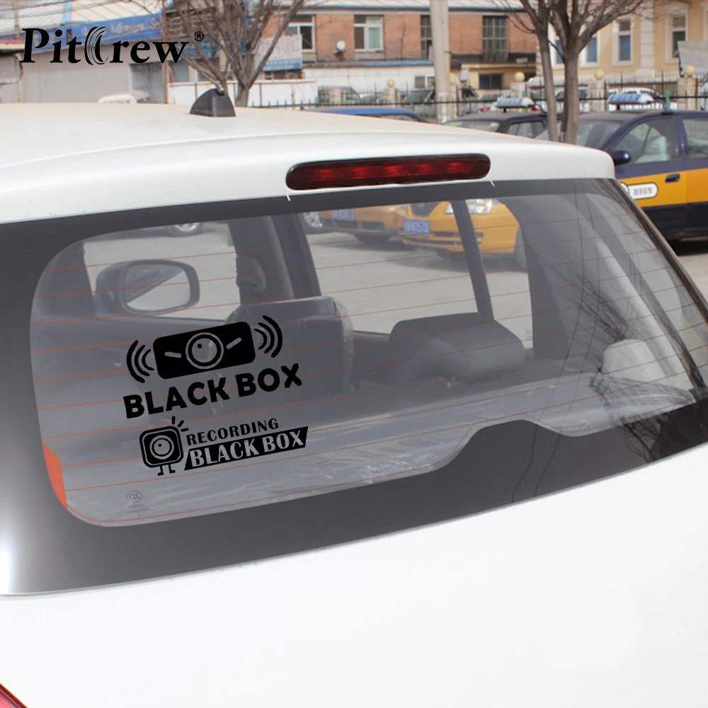 1PC 30*23cm High Quality Car Styling Stickers BLACK BOX Car Stickers ...