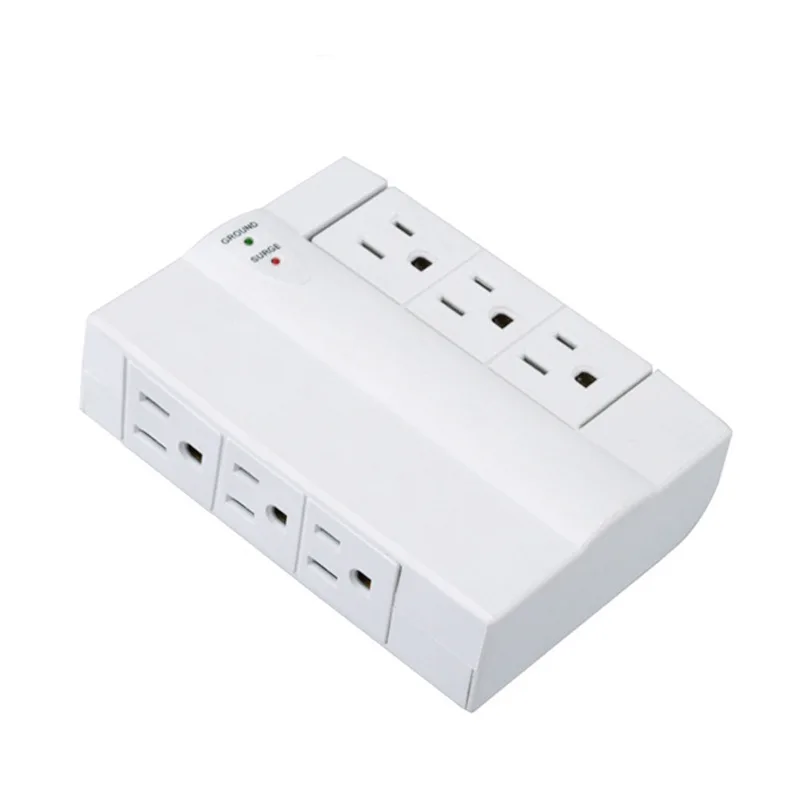 US-rotary-plug-socket-power-strip-surge-protection-wall-socket ...