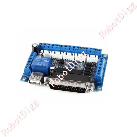 5-axis Mach3 Breakout Board////parallel Port Mach3 Breakout Board ...