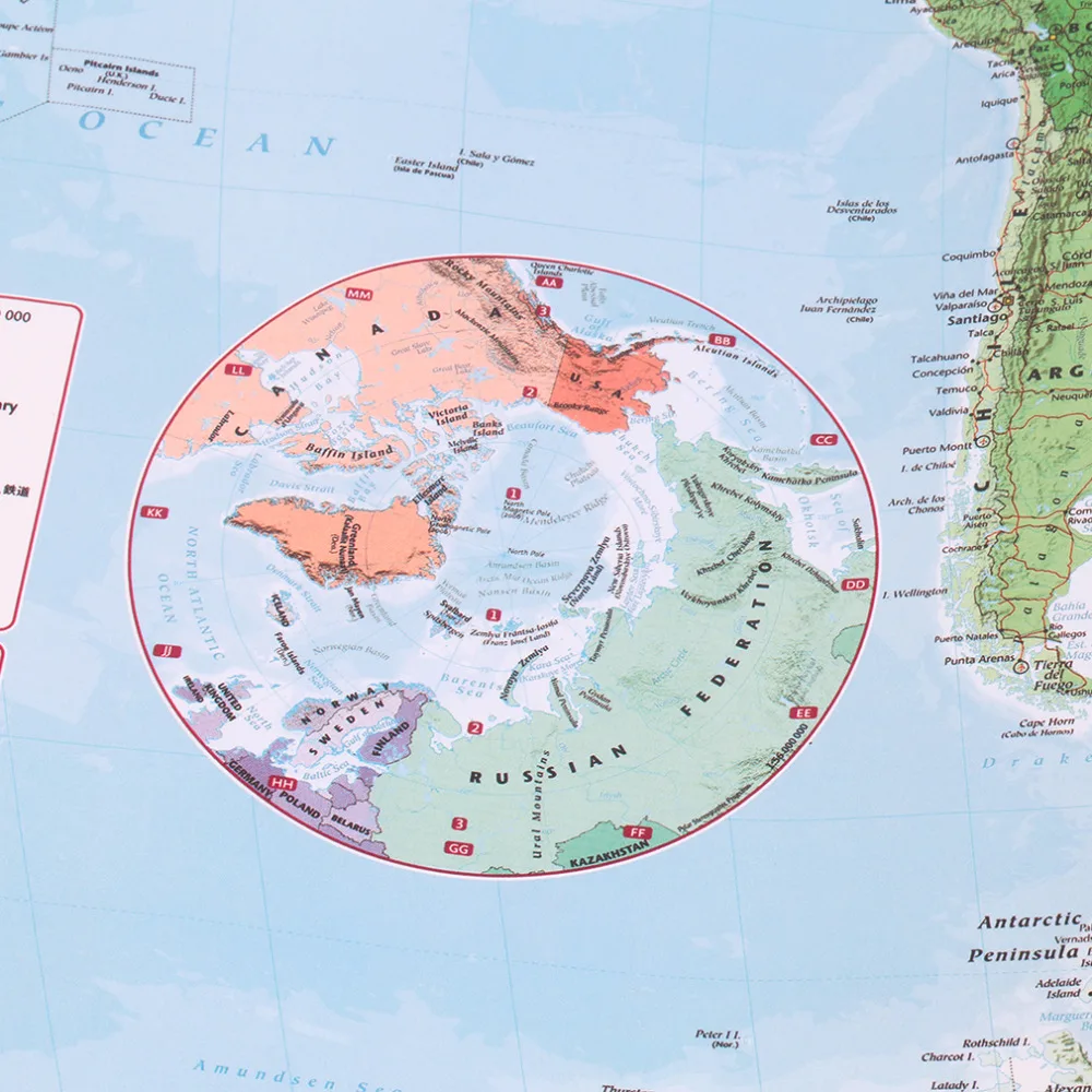 Large World Map Posters For Sale | Paul Smith