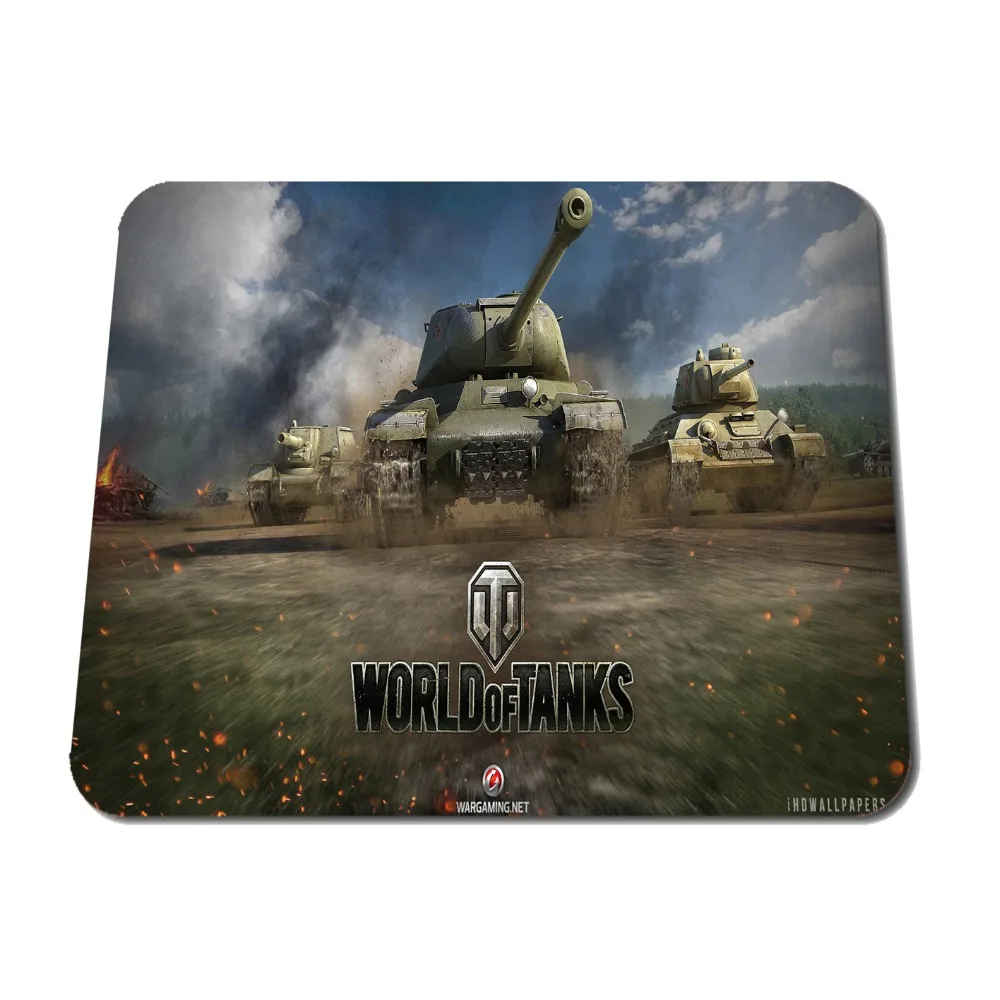 World of Tanks Rubber Mousepad Battlefield Large Gaming Mousepad 300* ...