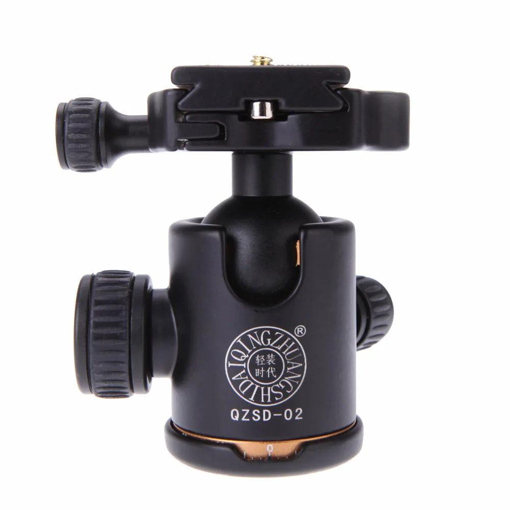 High Quality Qzsd Q02 Aluminum Camera Tripod Ball Head Ballhead With