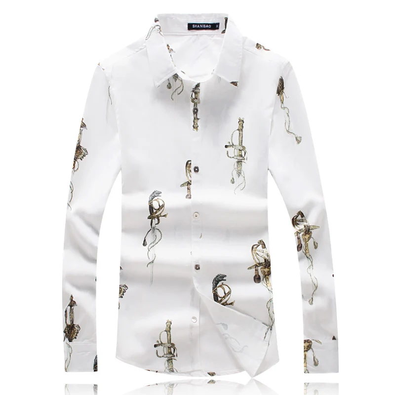 Creative-swords-pattern-3d-print-fashion-luxury-long-sleeve-shirt ...