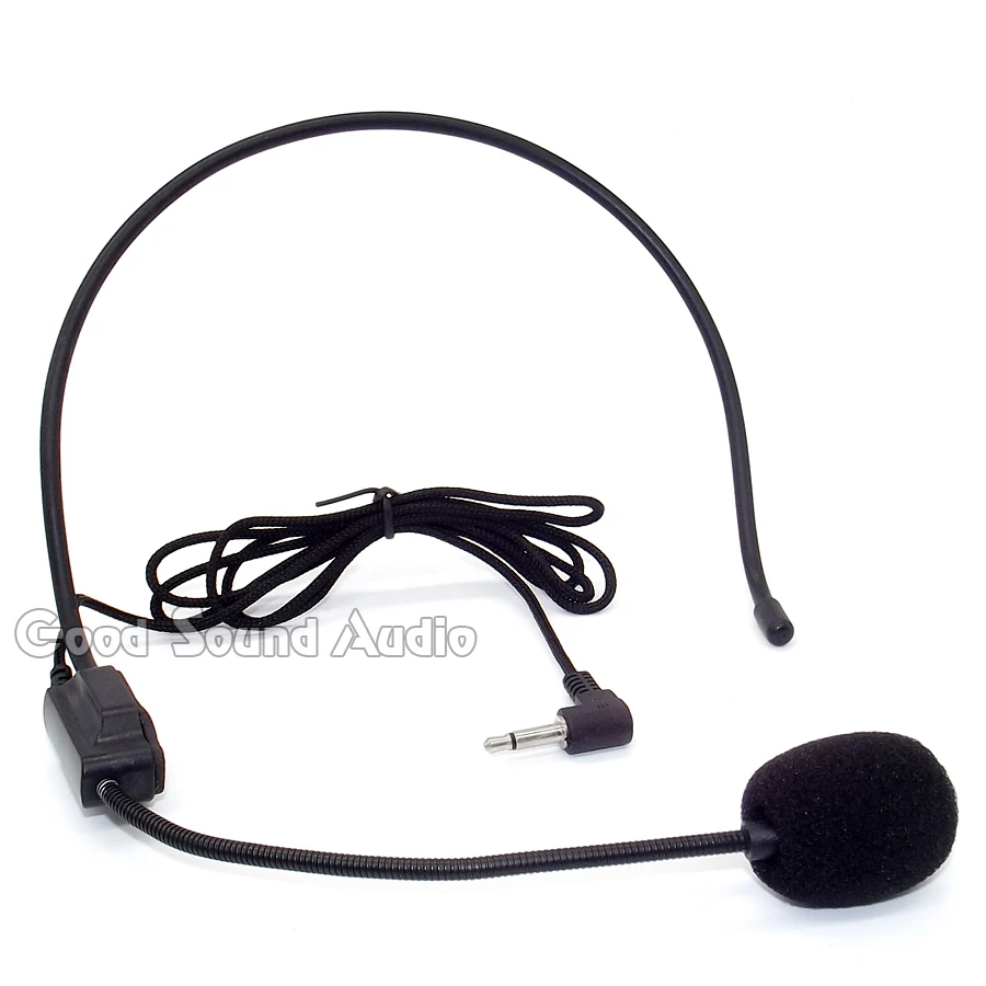 5pcs 3.5mm Plug Headworn Mic Headset Microphone Microfoon For ...