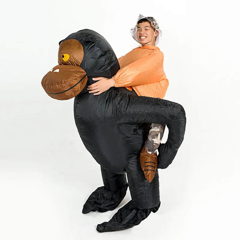 Inflatable Halloween Costumes Raf Goofy Gorilla Inflatable Bouncy ...