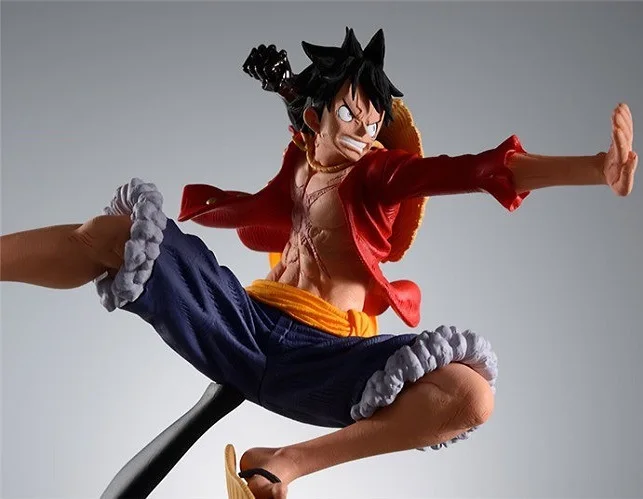One Piece Character Model Luffy Jinbei 8-16CM PVC Action Figure ...
