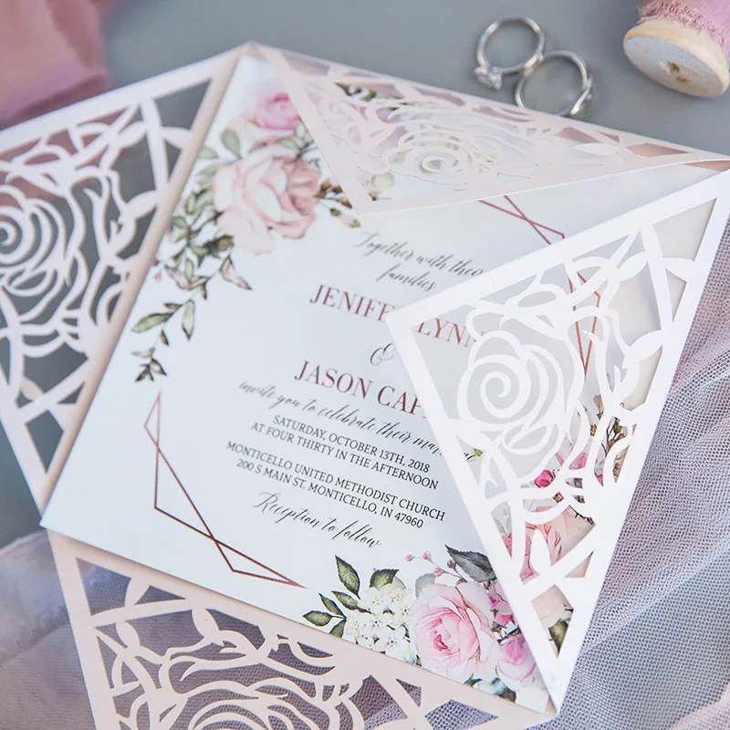 Wedding Invitations 50 Pack