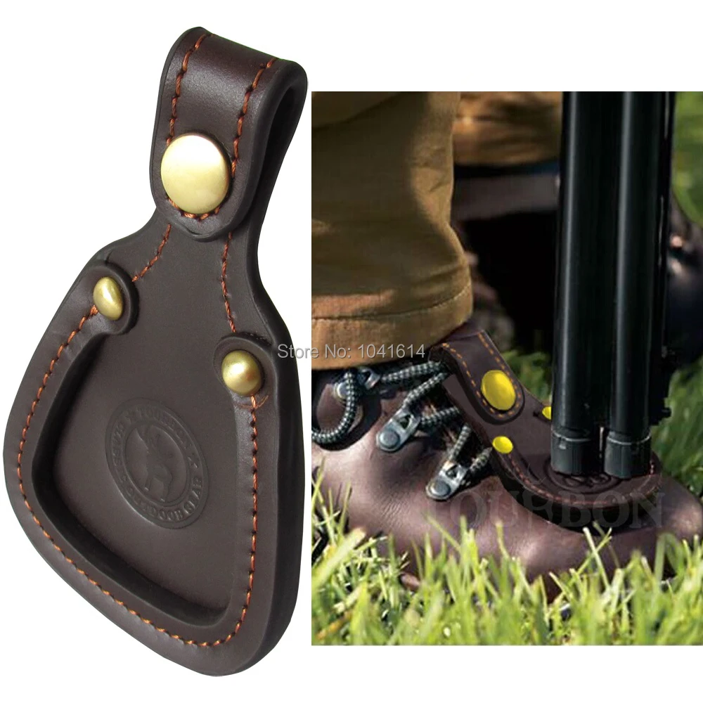 Tourbon Shooting Leather Toe Protector Pad Shooting Clay Hunting Barrel ...