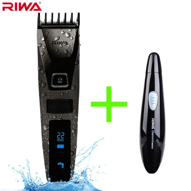 Riwa K3 Professional Hair Clipper One Build in comb Rechargeable ...