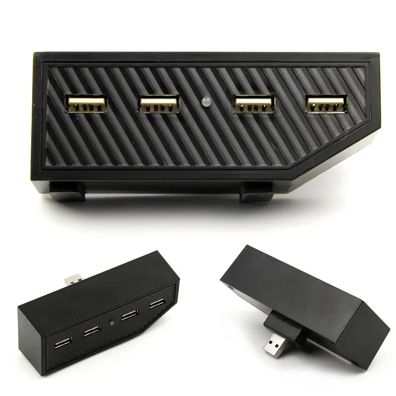 4 พอร์ต USB HUB ADAPTER Splitter สำหรับ Microsoft Xbox One อุปกรณ์เสริม ...