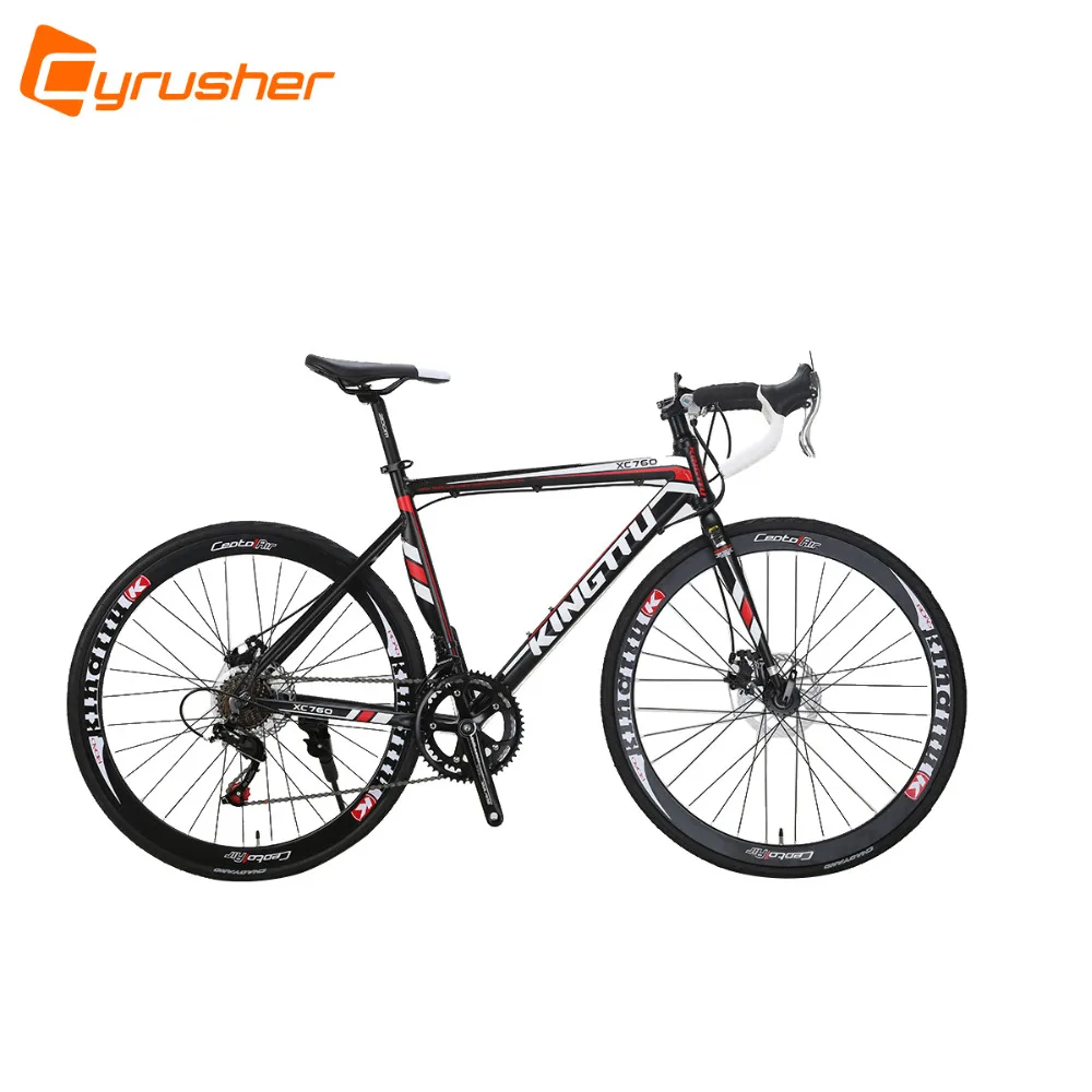 Cyrusher XC760 Black white Man's Road Bike 14 speed 700C*52cm Aluminum ...