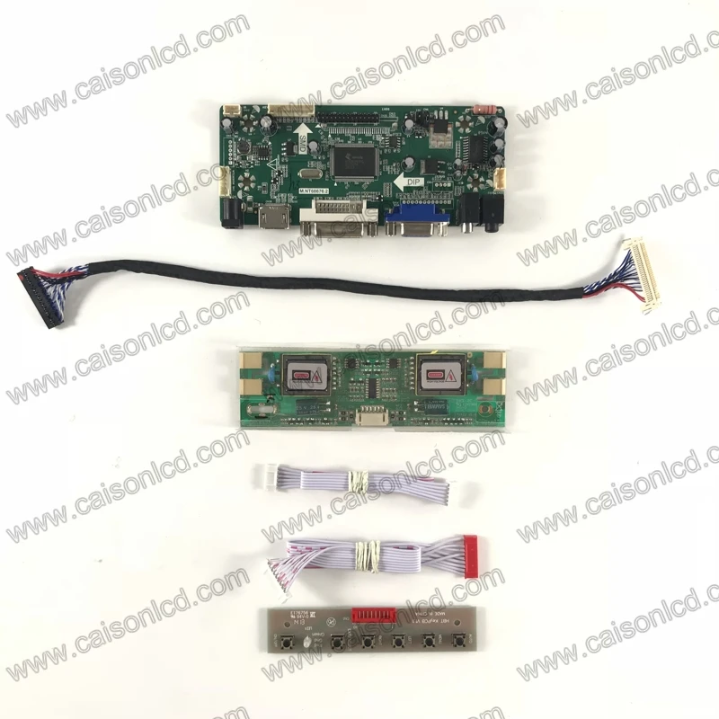 LCD controller board support DVI VGA AUDIO for LCD panel 17 inch ...
