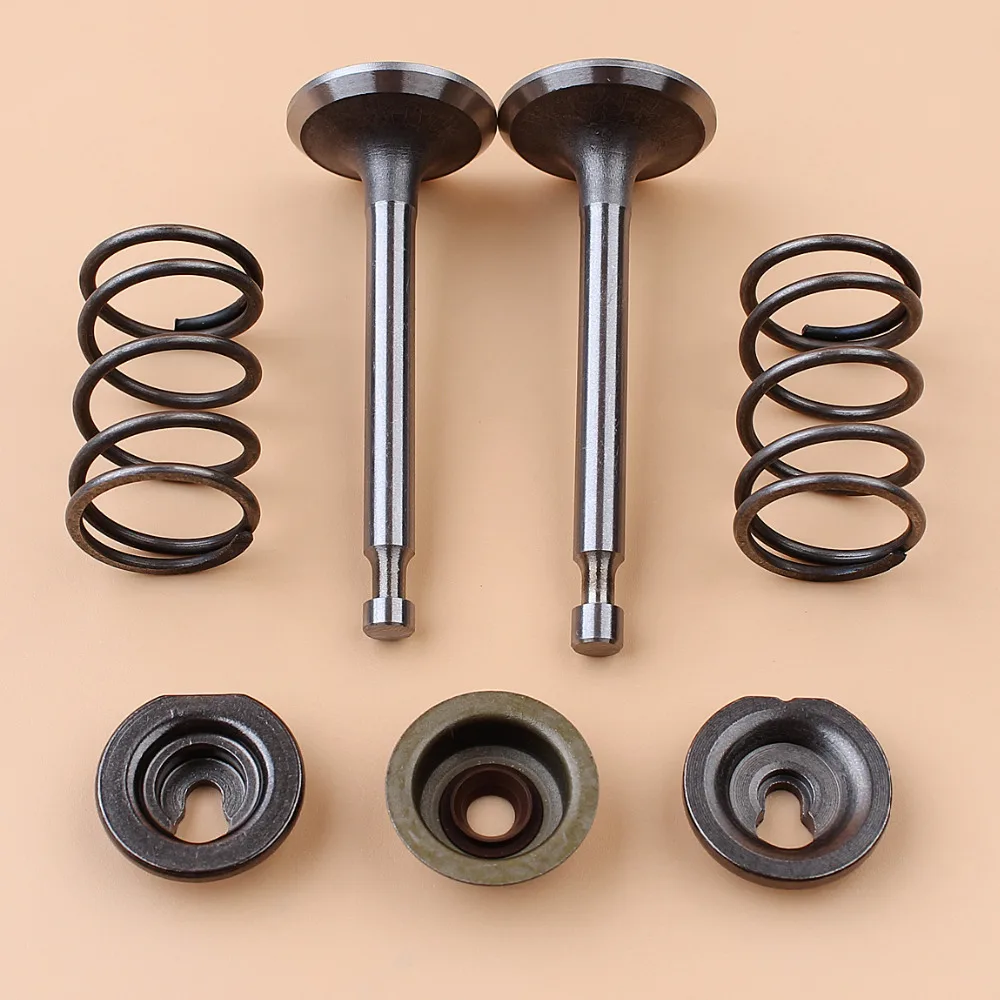 Intake Exhaust Valve Spring Stem Seal Kit For HONDA GX160 GX200 168F 5 ...