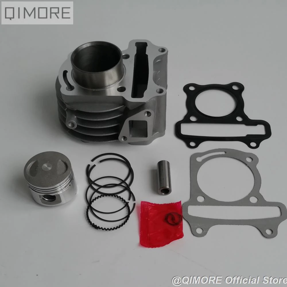 GY6 60 GY6 60CC 44MM Big Bore Kit / Cylinder Piston Ring Gasket Set for ...