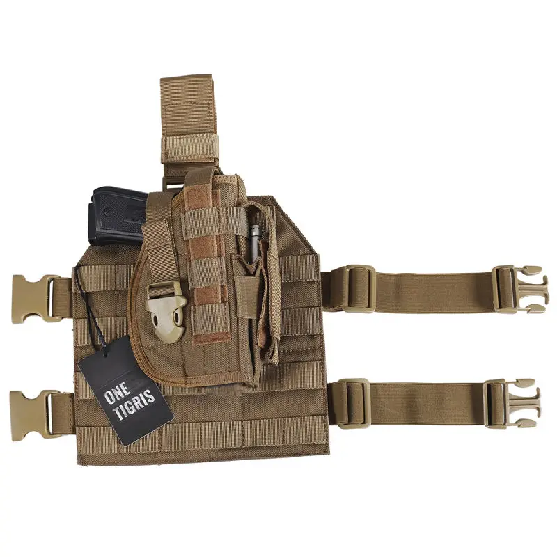 Onetigris Adjustable Drop Leg Holster Tactical Military