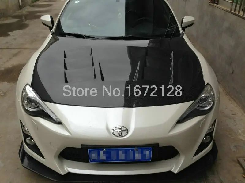 13 UP Hood Design For Toyota GT86 RB Style Carbon Fiber Hood Bonnet ...