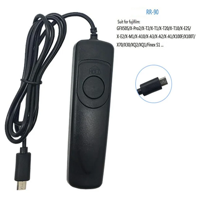 Fujifilm Rr-90 Remote Camera Release (black And Red RR-90 Digital ...