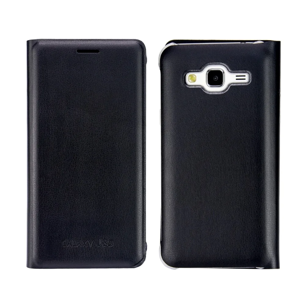 TYJTECH Luxury Leather Flip Wallet Case for Samsung Galaxy J5 2016 Cell ...