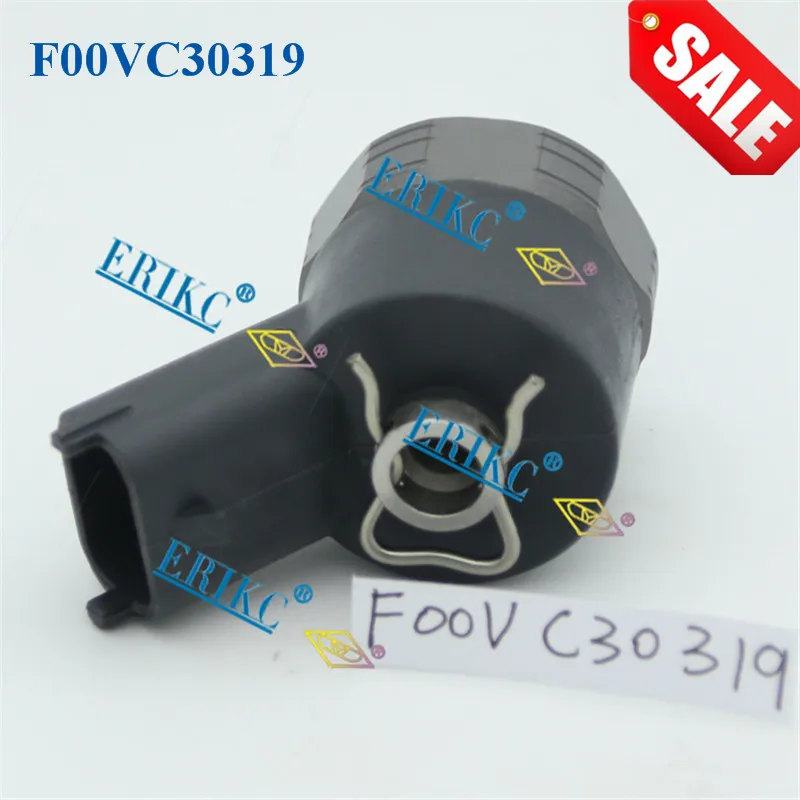 ERIKC F00VC30319 인젝터 고속 솔레노이드 밸브 F00V C30 319 디젤 펌프 압력 제어 밸브 F 00V C30 ...