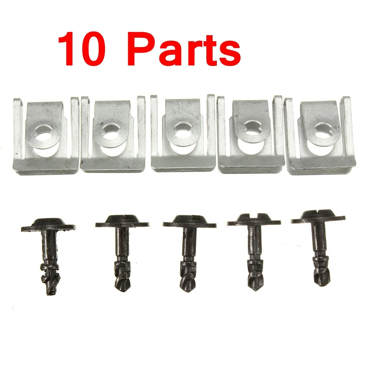 5 Pairs Splashguard Clamps Engine Undertray Clips Shield Cover For Bmw ...