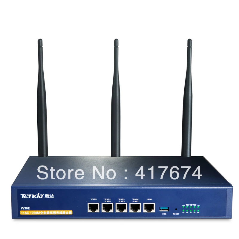 Free shipping Tenda W30E 11AC 1750M enterprise class dual band wireless ...