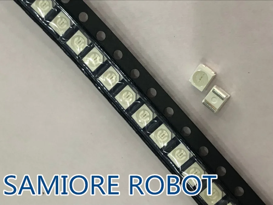 SAMIORE ROBOT 1000pcs Purple UV POWER TOP 1210 3528 UV SMD SMT PLCC 2 ...