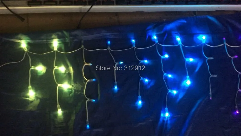 addressable-LED-full-color-Icicles-string-DC12V-WS2811-controlled-all ...