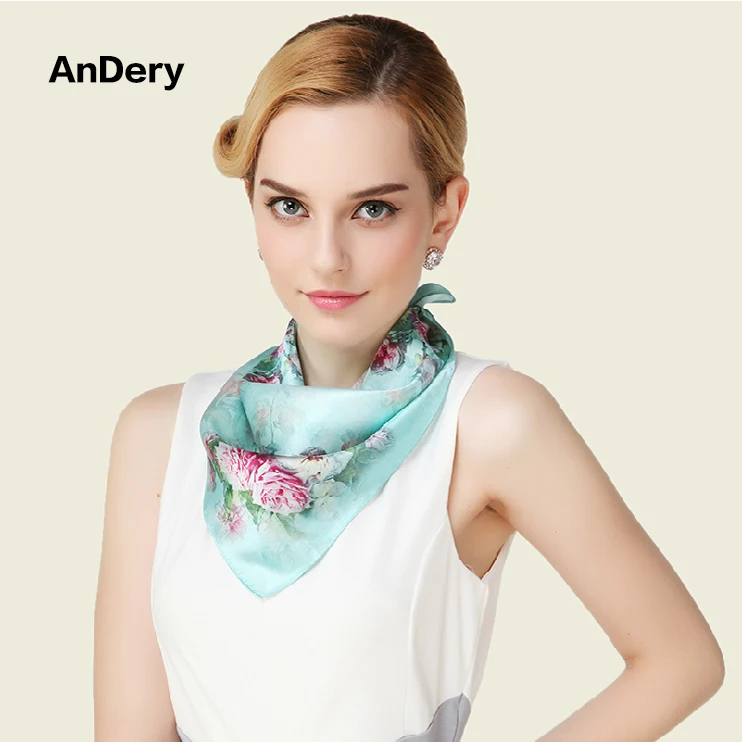 [Genuine ] 2014 new 100% silk small square silk scarf silk scarves ...