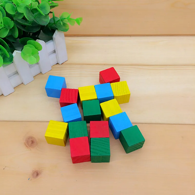 Solid-Wood-Cube-Wooden-Block-Early-Educational-Toys-Assemblage-Block ...