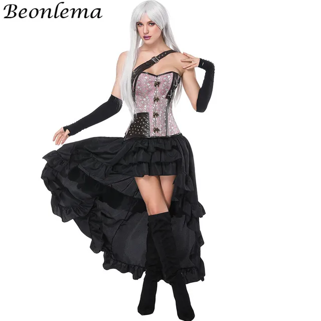 Beonlema Anime Cosplay Steampunk Corset Dress Sexy Roleplay Costume For ...