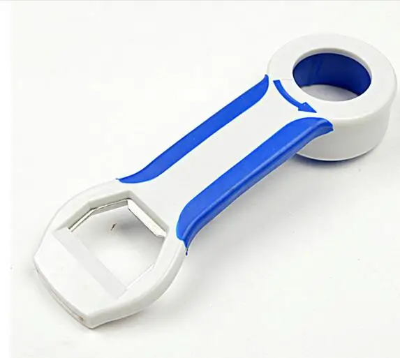 Newest 4in1 Pp Stainless Steel Handy Can Bottle Opener Caps Canning Lid Pop Beer Tab Opener