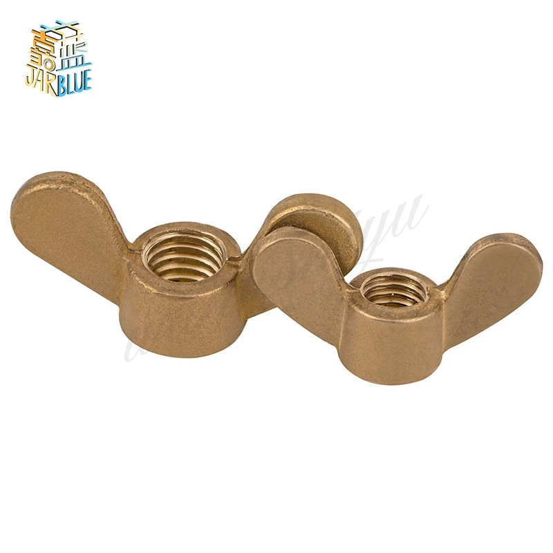 DIN315 M4 M5 M6 M8 M10 M12 M14 M16 Butterfly Nut Hand Tighten Wing Nuts ...