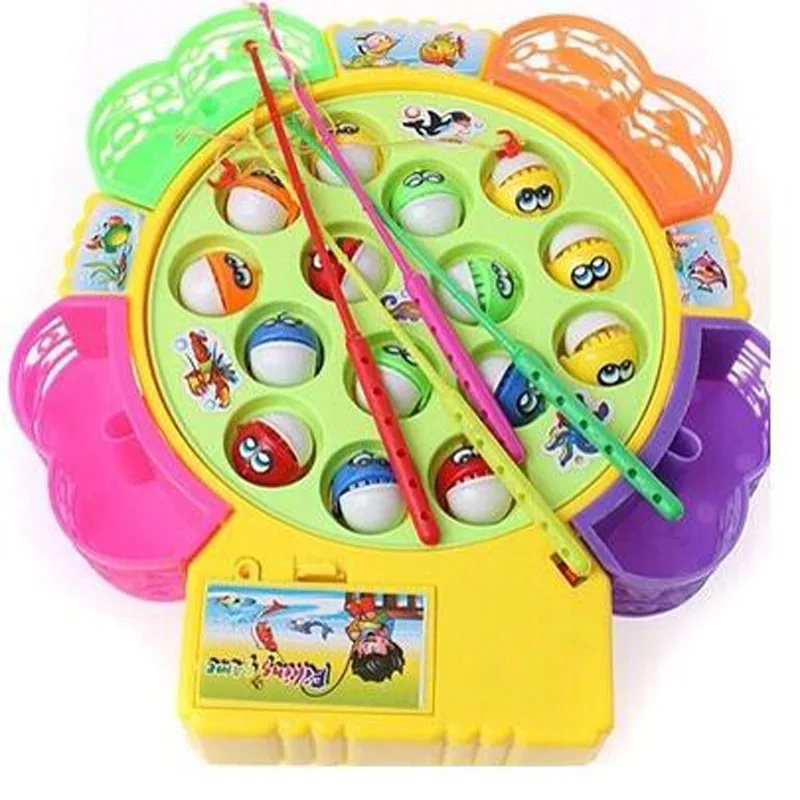 Fishing toy/Electric Rotating Magnetic Magnet Fish Fishing for Kid ...