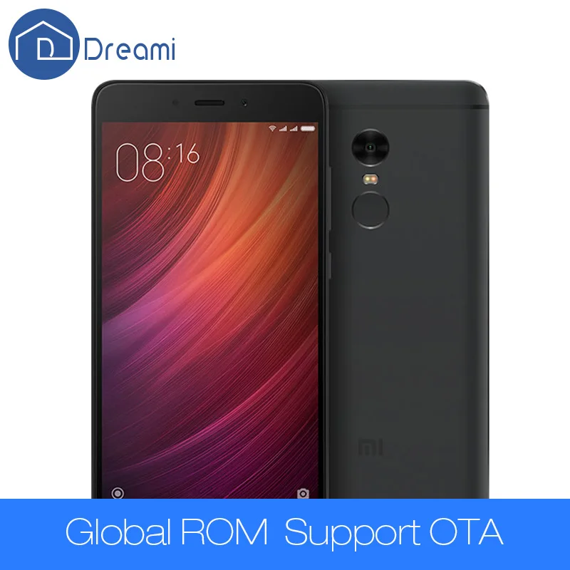 Dreami Original Xiaomi Redmi Note 4 3GB 32GB MTK Helio X20 Deca Core 13MP Note4 Cellphone ...
