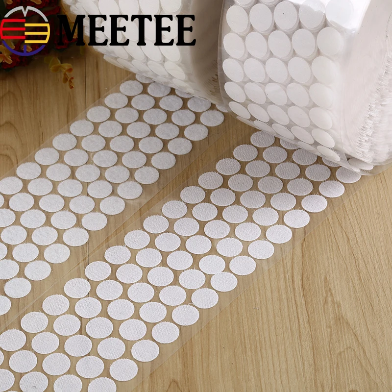 Heat Resistance Round Dot Double sided Self Adhesive Hooks Loops ... Heat Resistance Round Dot Double sided Self Adhesive Hooks Loops ...