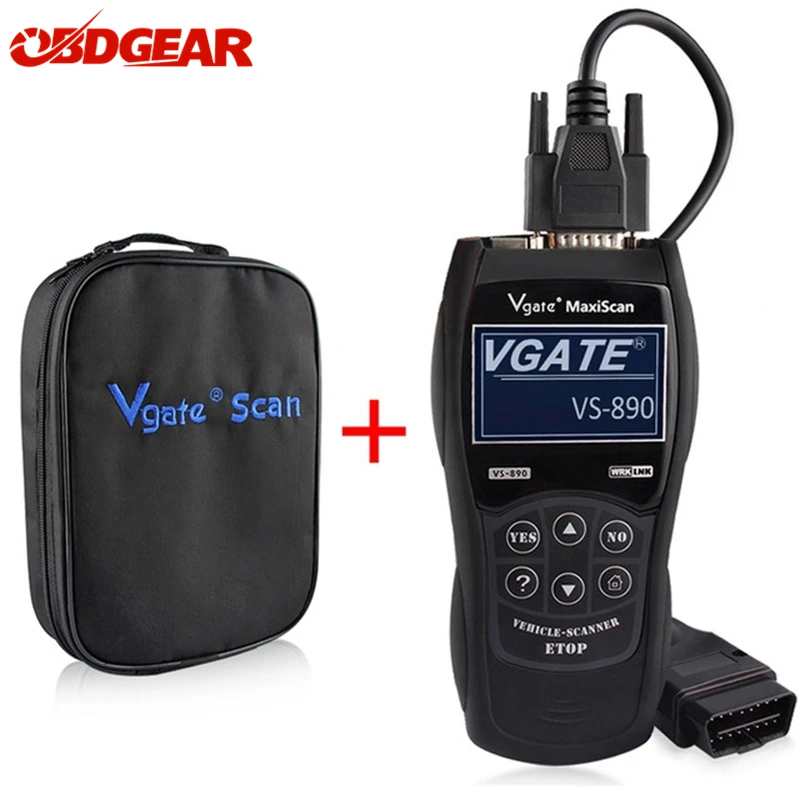 Scanner Vgate Maxiscan Vs890 Obd2, Outil De Diagnostic Automobile ...