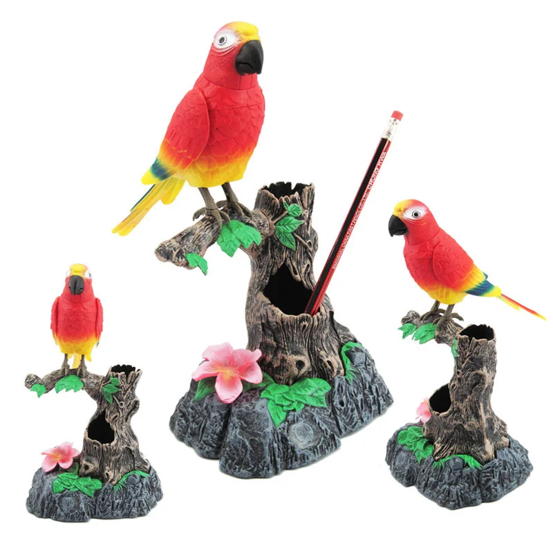 Electric Bird Talking Parrot Digi Birds Intelligent Electronic Pets ...