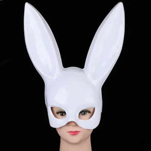 Fashion Sexy Rabbit Ears Mask Cute And Funny Bunny Charm Girl Face Mask ...